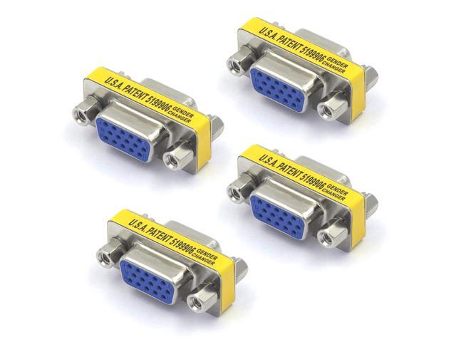 Click here for VCE 4-Pack VGA SVGA Coupler HD15 Female to Female... prices