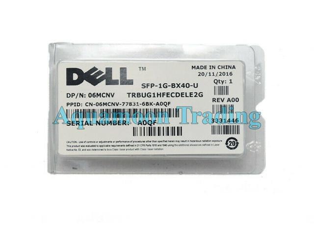 Click here for 6MCNV Genuine OEM Dell Fiber Optical Transceiver M... prices