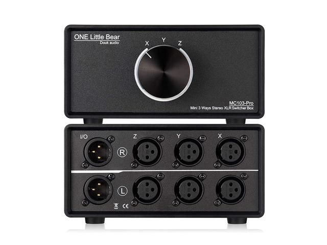 Click here for Nobsound 3-IN-1-OUT XLR Audio Switch ; Balanced Au... prices