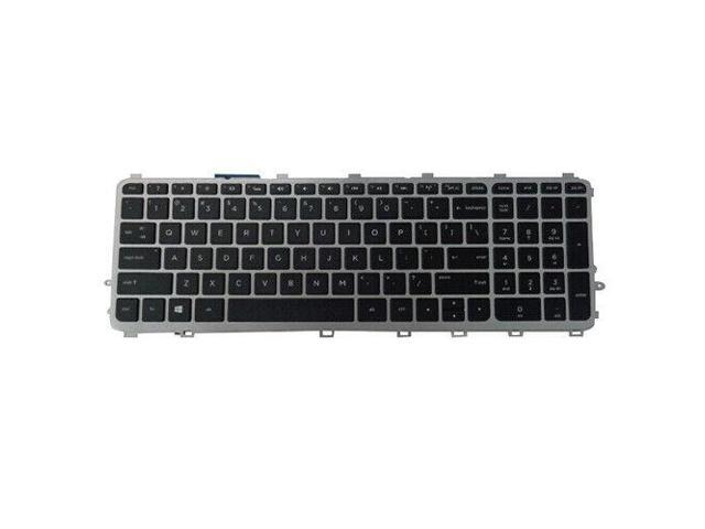 Click here for Backlit Keyboard with Silver Frame for HP Envy 15-... prices