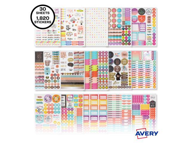 Click here for Avery Planner Sticker Variety Pack  1 820 Stickers... prices