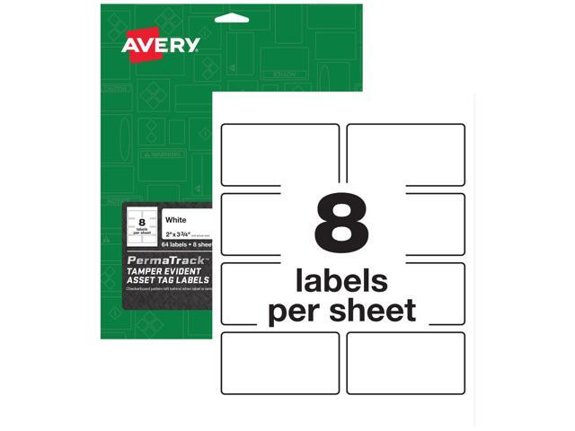 Click here for Avery PermaTrack Tamper-Evident Asset Tag Labels... prices