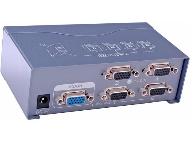 Click here for DTECH Powered 4 Port VGA Splitter Box Video Distri... prices
