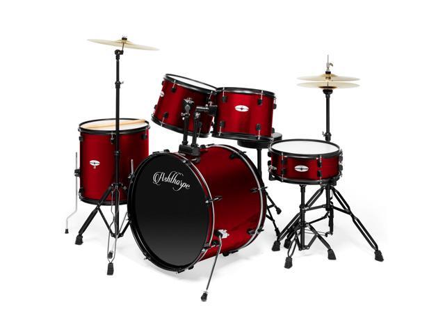Click here for Ashthorpe 5-Piece Complete Full Size Adult Drum Se... prices