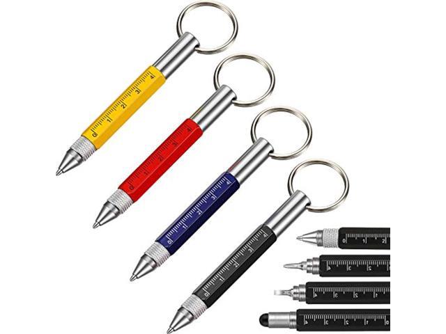 Click here for 4 Pieces 6 In 1 Multitool Tech Tool Pen Key Ring S... prices