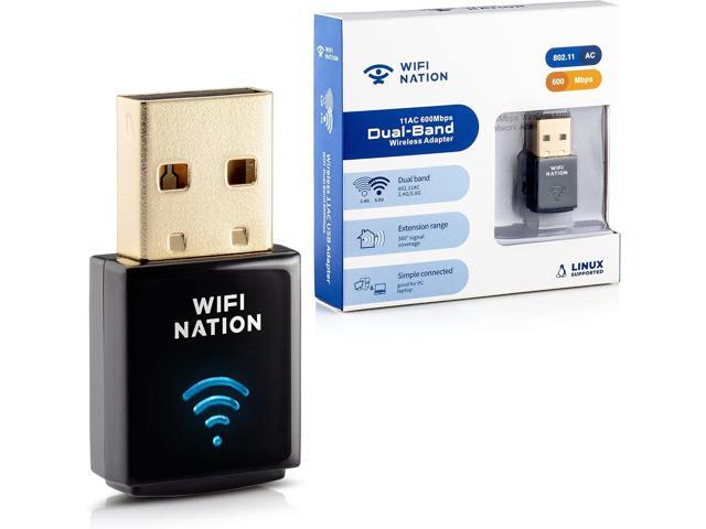 Click here for WiFi Nation WiFi Dongle Mini 802.11ac AC600 USB Wi... prices