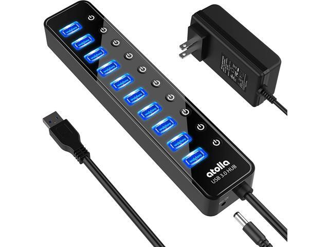 Click here for Powered USB 3.0 Hub  10 Ports USB Data Hub Splitte... prices