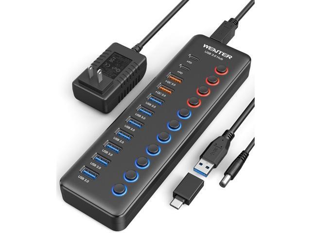 Click here for Powered USB 3.0 Hub  Wenter 48W 11-Port USB Hub Sp... prices