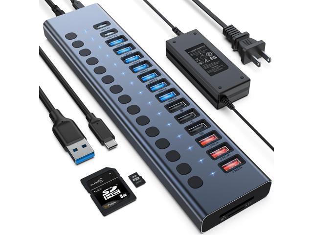 Click here for Powered USB Hub  VANGREE 17-Port 90W USB 3.0 Split... prices