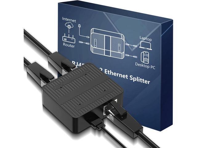 Click here for Gigabit Ethernet Splitter 1 to 2 Devices Simultane... prices