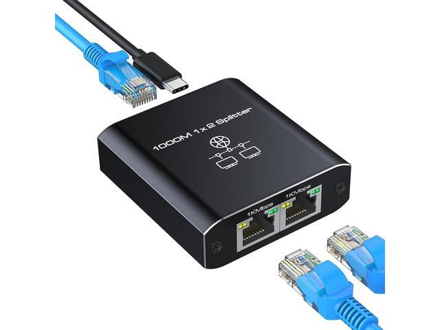 Click here for Ethernet Splitter 1 to 2 High Speed 1000Mbps  Giga... prices