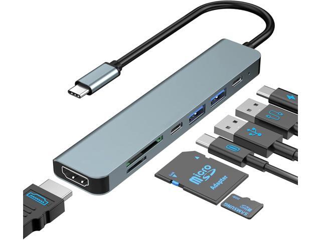 Click here for USB C Hub 7 in 1 Adapter Multiport Adapter with 4K... prices
