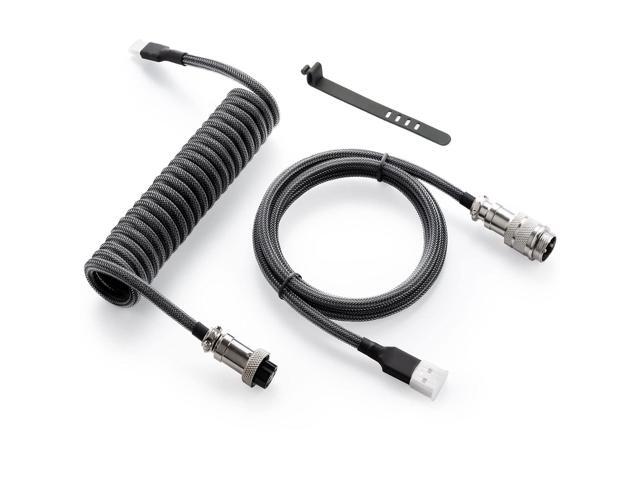 Click here for Pro Custom Coiled USB C Cable for Gaming Keyboard... prices