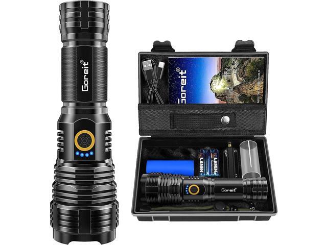 Click here for Flashlights LED High Lumens Rechargeable  Goreit 9... prices