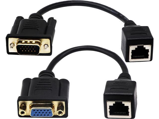 Click here for zdyCGTime RJ45 to VGA Cable  VGA 15-Pin Port Femal... prices