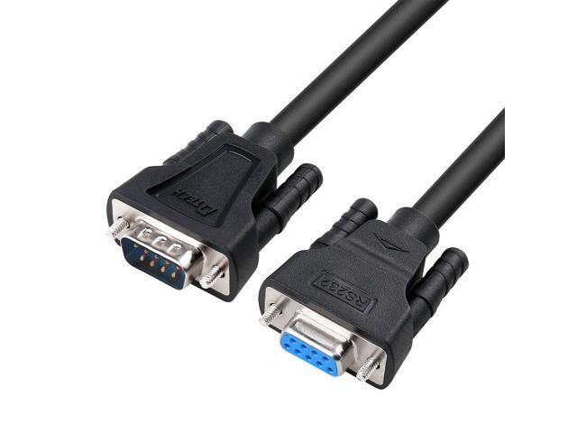 Click here for DTech 6ft RS232 Serial Cable Extension Male to Fem... prices