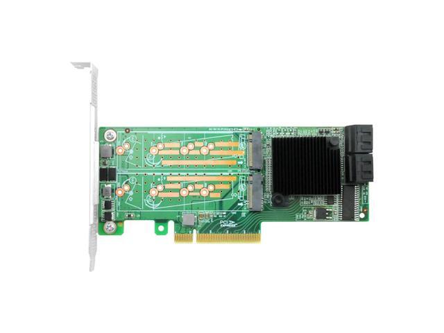 Click here for Linkreal 8-Port PCIe 2.0 x8 to M.2 SATA 3.0 RAID C... prices