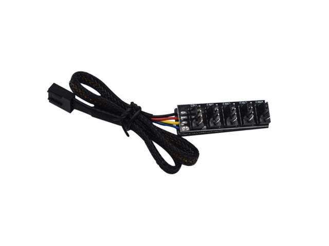 Click here for 1 To 5 4-Pin TX4 PWM CPU Cooling Fan Braided Power... prices