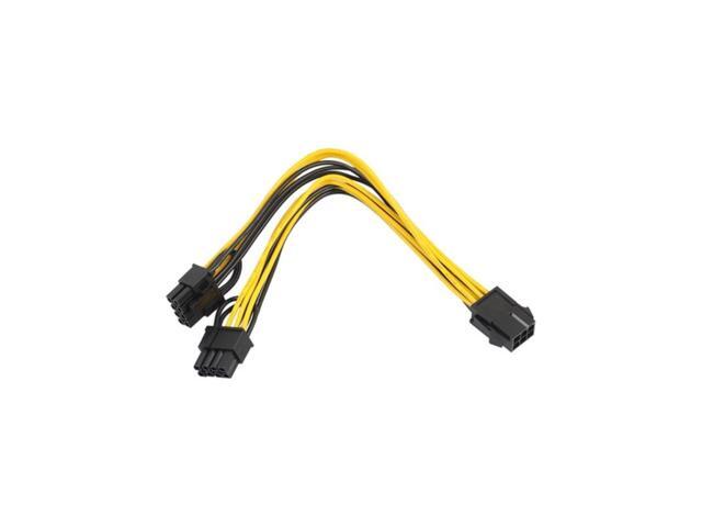 Click here for 20CM PCI-E 6-pin To Dual 6+2-pin (6-pin/8-pin) Pow... prices
