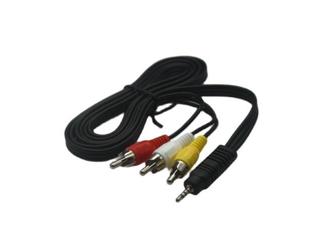Click here for 2.5mm Jack To 3 X RCA Phono Lead Audio / Video AV... prices