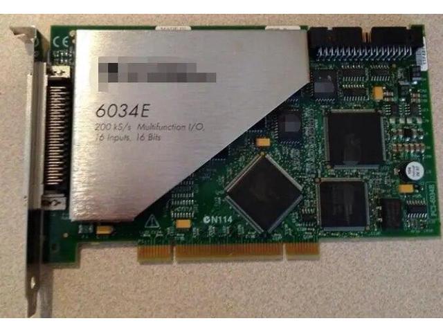 Click here for PCI-6034E multi-function data acquisition card DAQ... prices