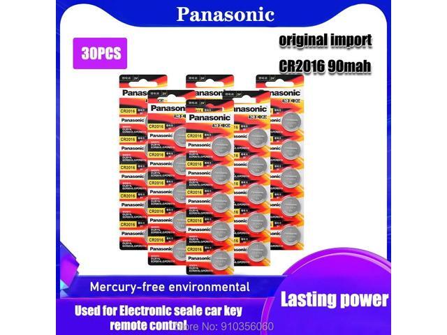 Click here for 30Pcs 3V CR2016 Lithium Battery LM2016 BR2016 DL K... prices