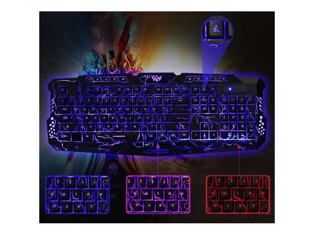 Click here for 114-Key Gaming Keyboard LED Backlit Wired USB Gami... prices