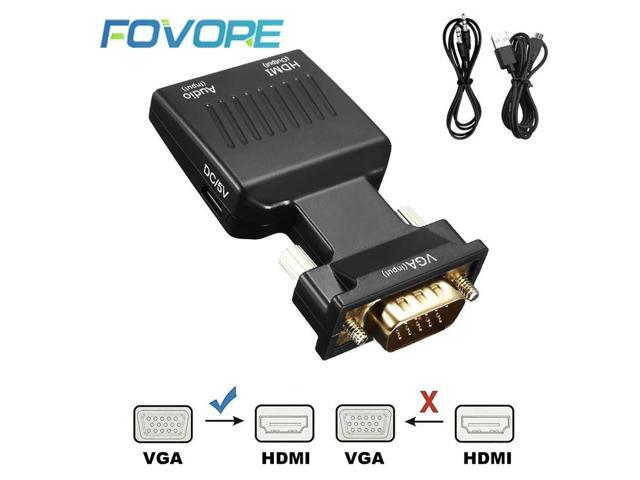 Click here for VGA Male to HDMI Female Converter Audio Power Inpu... prices