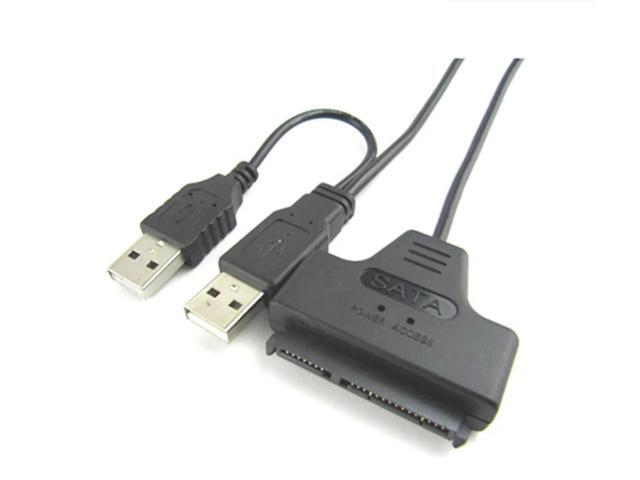 Click here for 1Pcs Black Light Pin Adapter Cable USB 2.0 to SATA... prices