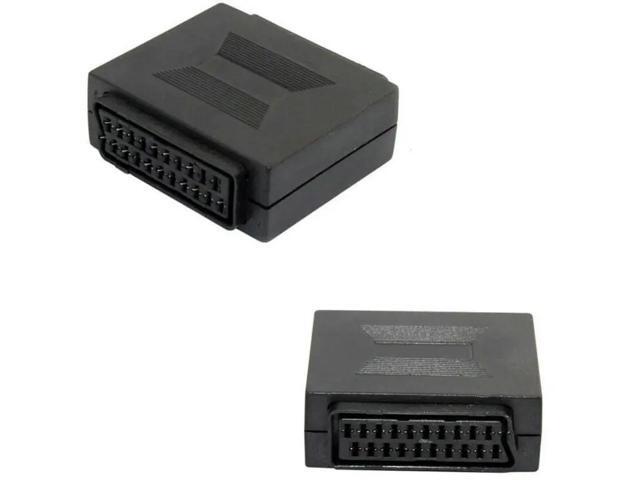 Click here for 21 pin SCART Coupler Joiner Adapter Female to Fema... prices