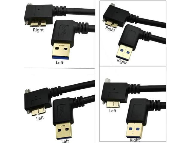 Click here for Gold-plated 5Gbps usb3.0 male left / right angled... prices
