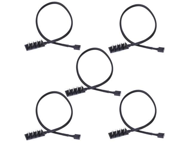 Click here for 4-Port PC PWM Cooling Fan Hub Cooling 4Pin Fan Spl... prices