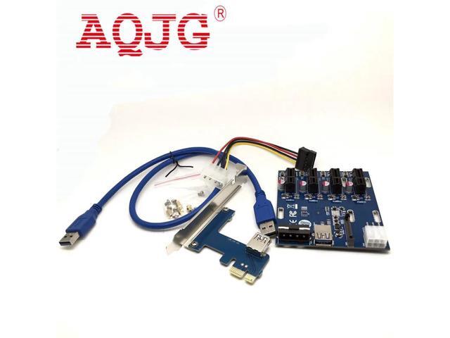 Click here for 1Pc PCIe 1 to 4 PCI Express 1X slots Riser Card Mi... prices