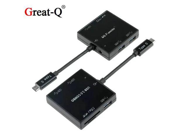 Click here for USB Type-c to 3 Port USB 3.0 Hub Adapter With SD C... prices