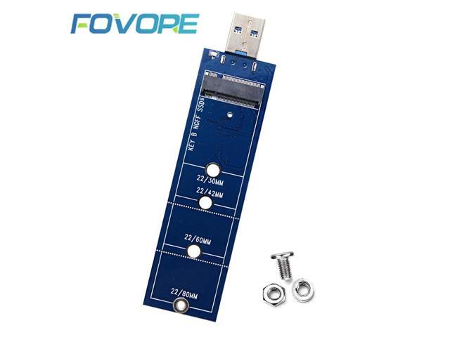 Click here for M.2 USB adapter SSD M2 NGFF B Key to USB 3 3.0 ada... prices