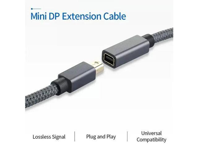 Click here for Mini DisplayPort Male to Female DP Extension Cable prices
