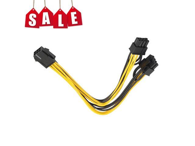 Click here for PCI-E 6-pin To Dual 6+2-pin (6-pin/8-pin) Power Sp... prices