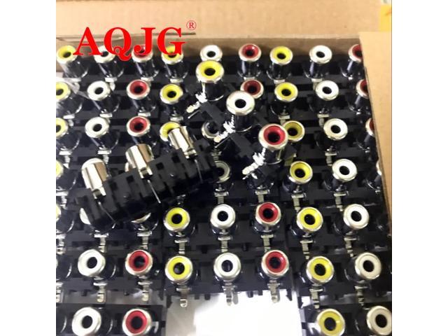 Click here for 100PCS RCA / AV RCA-307 A concentric core Cinch 3-... prices