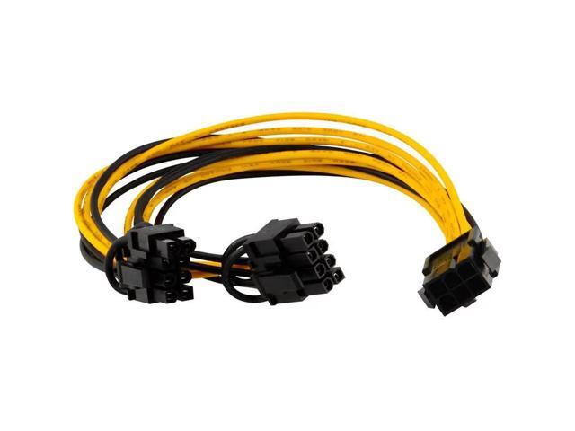 Click here for PCI-e PCIe 8Pin Female to CPU 6Pin Male Power Conv... prices