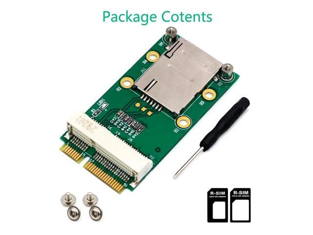 Click here for Mini PCI-E Adapter with SIM Card Slot for 3G/4G WW... prices