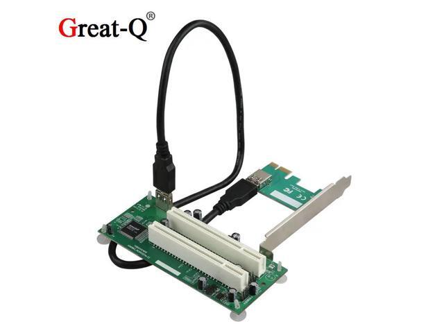 Click here for PCIE to dual PCI Adapter Converter X16 PCI Express... prices