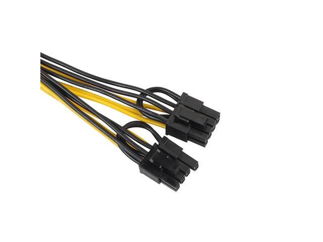 Click here for EPS CPU 12V 8 Pin to Dual 8 (6+2) Pin PCIE Adapter... prices