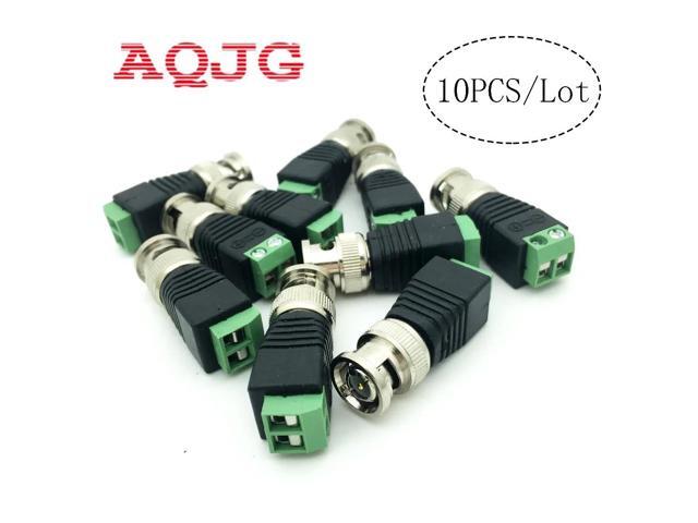 Click here for 10Pcs/lot Coaxial Coax CAT5 BNC Male Connector for... prices