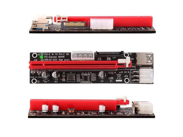 Click here for 3in1 4pin 6pin PCI-E Riser 103C Express 1X 4x 8x 1... prices