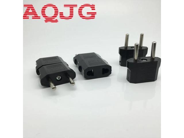 Click here for 1pcs Black US to EU AC Power Plug Travel Converter... prices