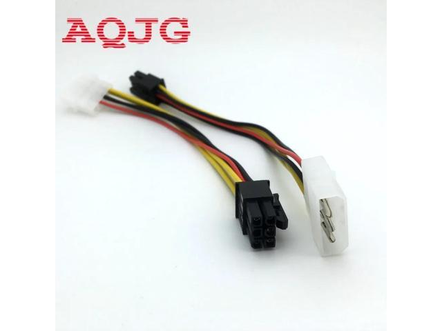 Click here for 1PC 4 Pin Molex IDE to 6 Pin PCI-E Graphic Card Po... prices