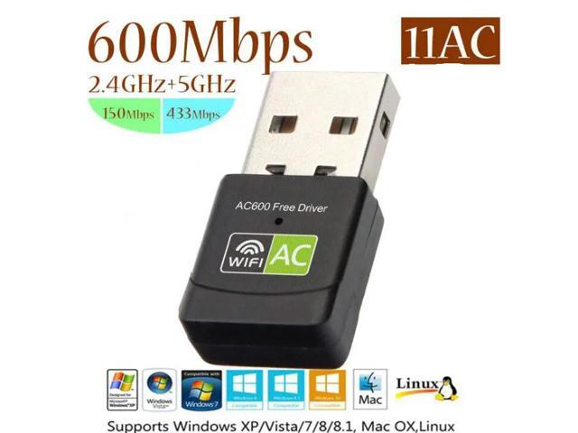 Click here for USB WiFi Adapter 600Mbps 5G Adapter Wi-Fi Dongle N... prices