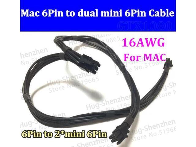 Click here for 16AWG 35CM Dual mini 6Pin to 6Pin pcie GPU power c... prices