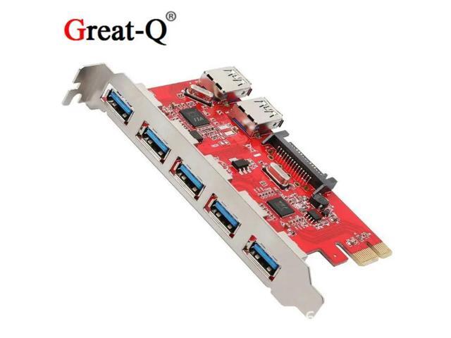 Click here for Super Speed 7 Ports 5Gbps USB 3.0 HUB to PCIE PCI... prices