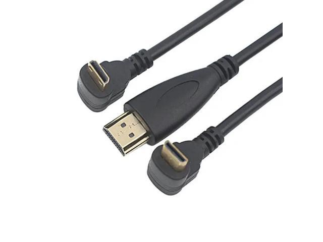 Click here for 90 Degree Mini HDMI-compatible Angle Male to HDMI-... prices